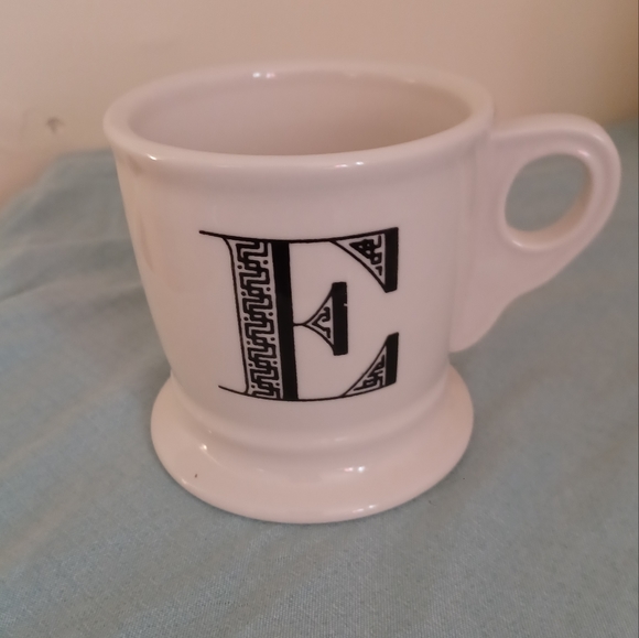 Anthropologie | Dining | Anthropology Letter E Mug 52423a | Poshmark